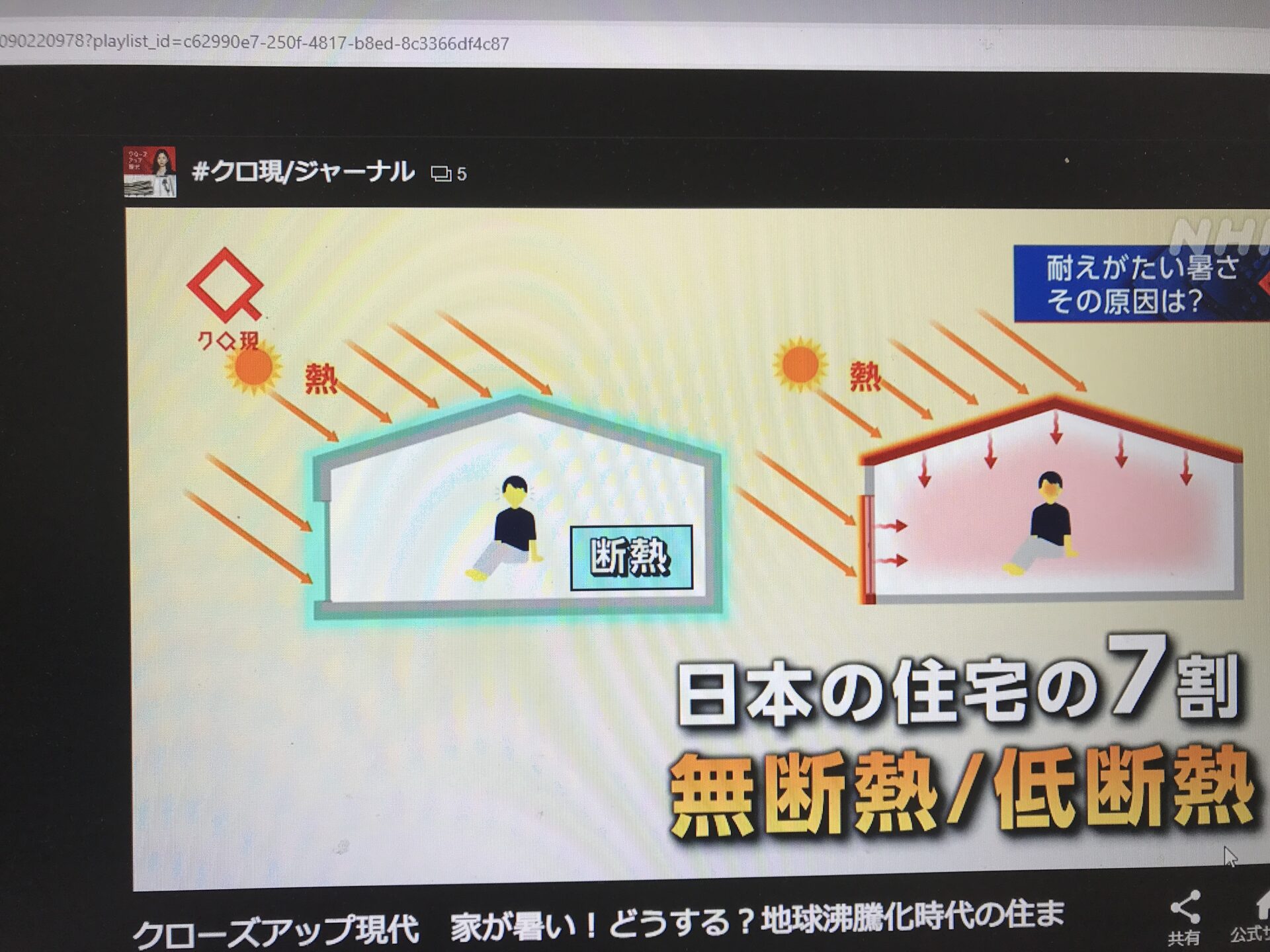 NHK9/2 室内温度調整と断熱との関係VOL.2 - 株式会社 大井建設